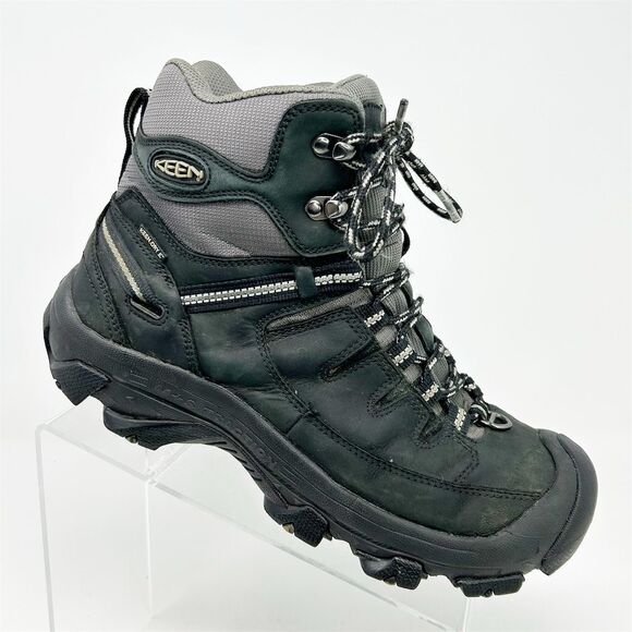 Keen | Shoes | Keen Mens Insulated Black Waterproof Hiking Snow Boots ...